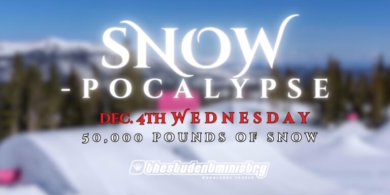 Events from December 4 – December 8 – Woodlands Church